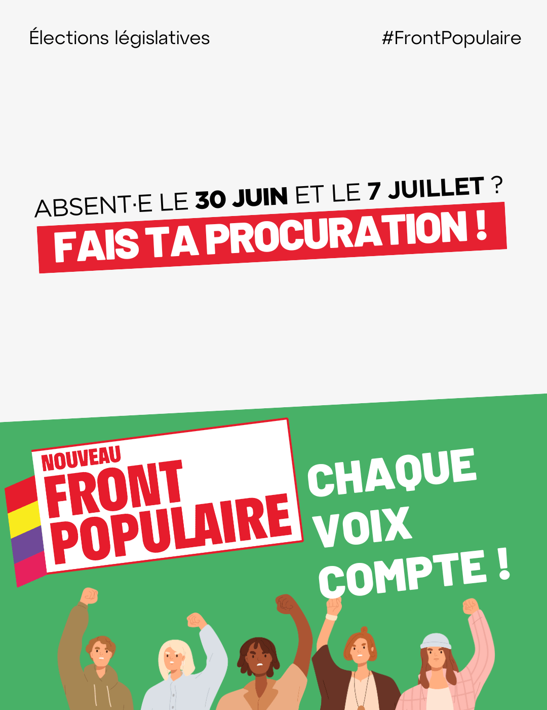Nouveau Front Populaire - Génération·s